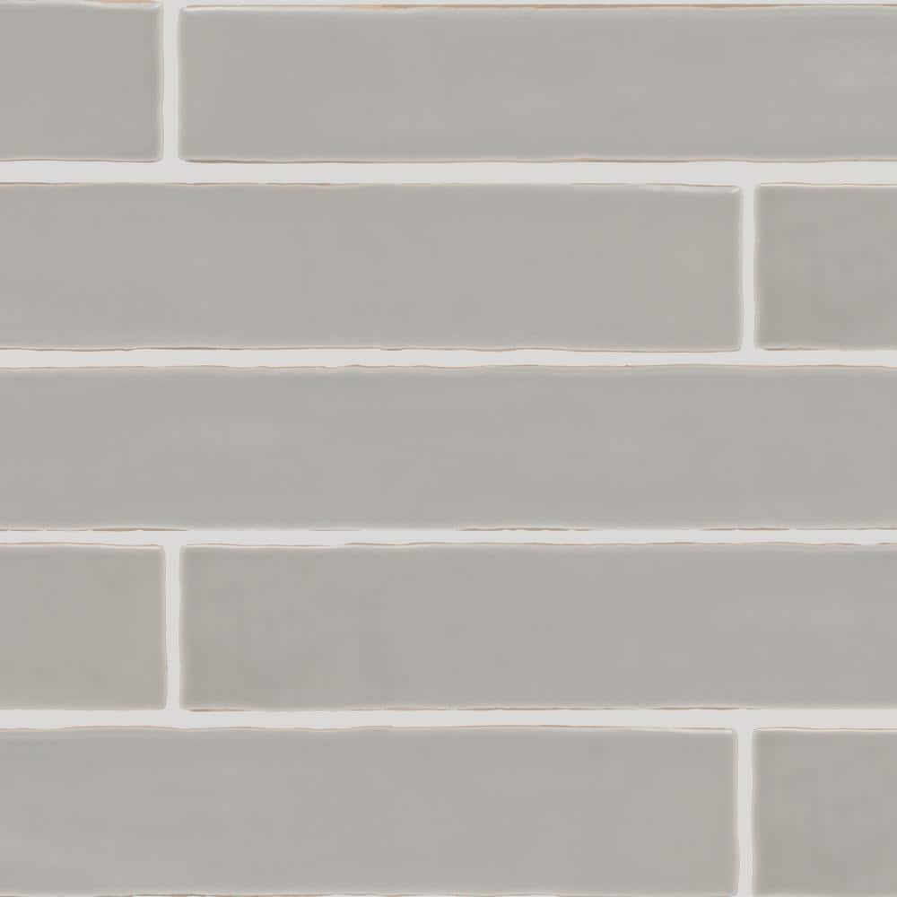 Marazzi Artistic Reflections Rain 2 in. x 20 in. Glazed Ceramic ...