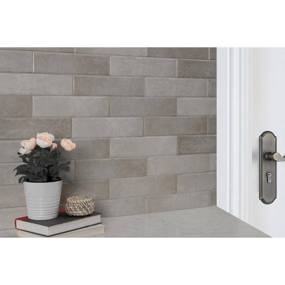 Buy Lakeview Sterling 3 in. x 12 in. Glossy Ceramic Wall Tile (5.5 sq ...