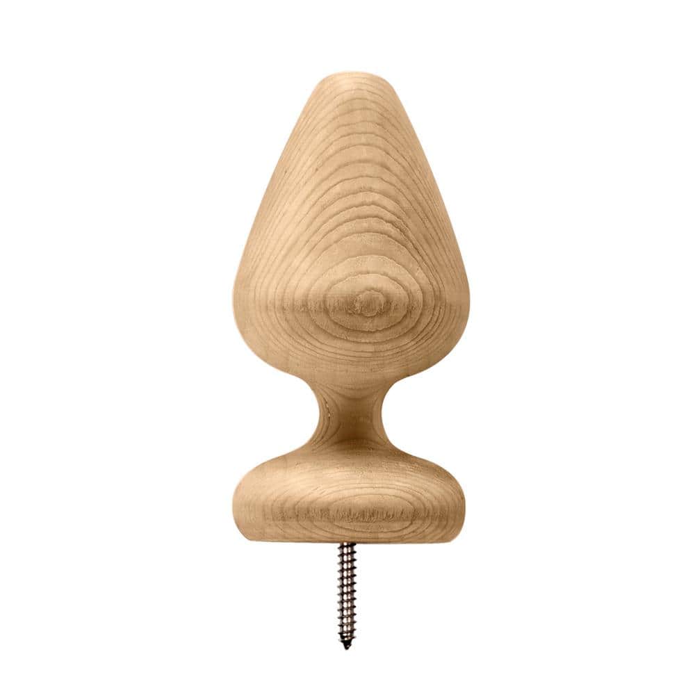 Waddell Victorian Post Top with Pre-Installed Screw - 6.5 in. x 3.5 in ...