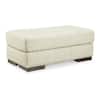 Benjara Beige and Brown Polyester Rectangle Accent Ottoman BM311682 ...