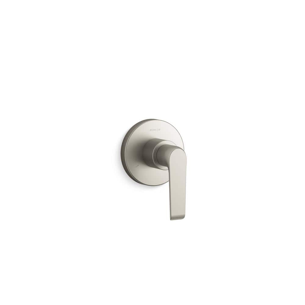 KOHLER Avid 1-Handle Valve Handle Trim Kit in Vibrant Brushed Nickel ...
