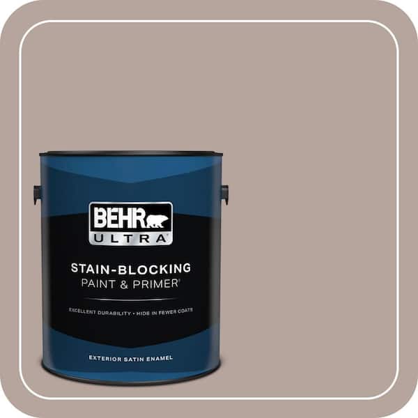 BEHR ULTRA 1 gal. #BNC-12 Mauvelous Satin Enamel Exterior Paint ...