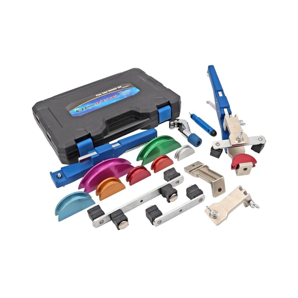 YICHUHAOXI 1/4–7/8 Pipe Tube Bender Kit 7 Color-Coded Aluminum Heads ...