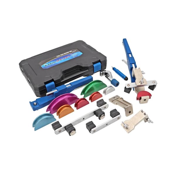 YICHUHAOXI 1/4–7/8 Pipe Tube Bender Kit 7 Color-Coded Aluminum Heads ...