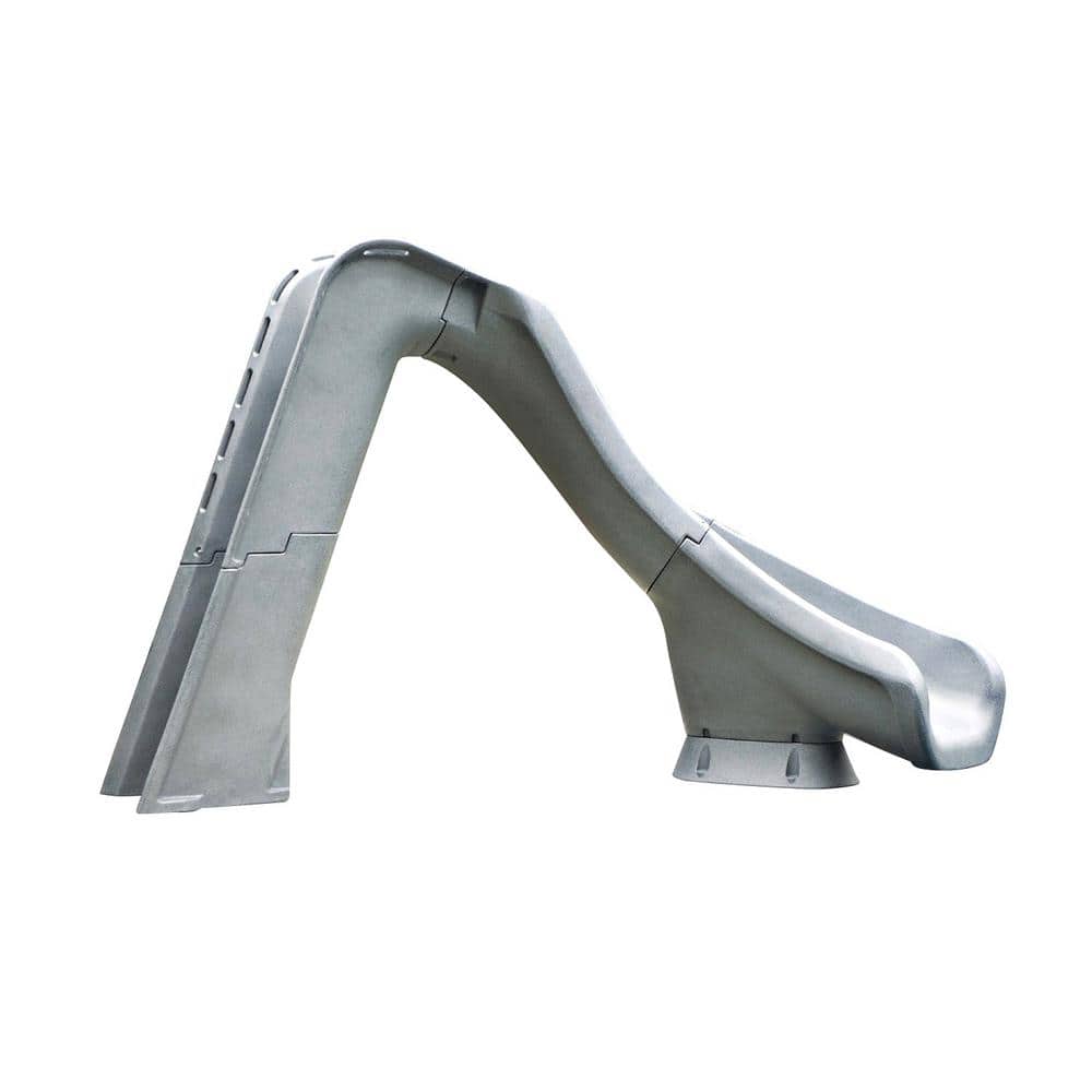 S.R. Smith Typhoon Gray Granite Right Curve Pool Slide 67020958124 ...