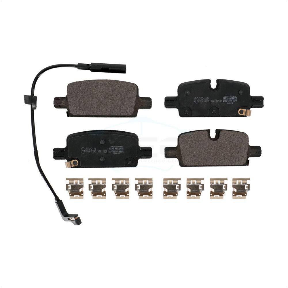 TEC Rear Ceramic Disc Brake Pads For Chevrolet GMC Silverado 1500 ...