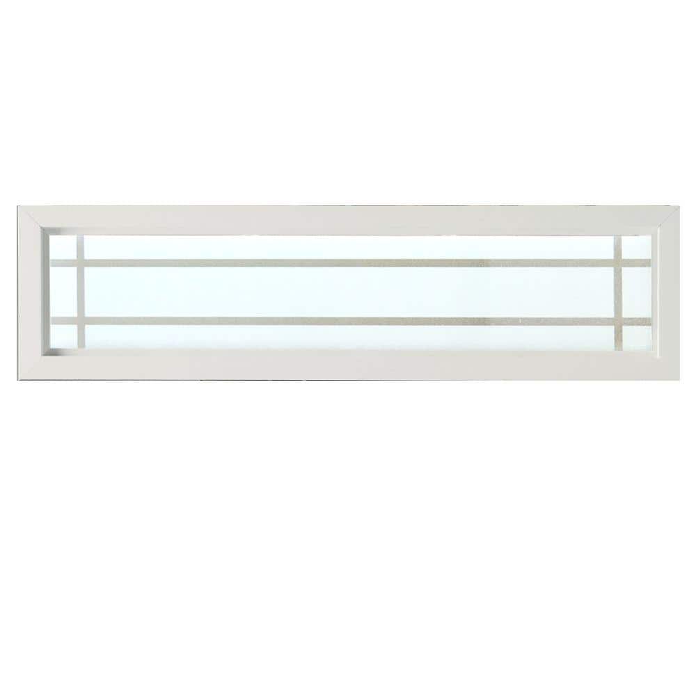 Hy-Lite 47.5 in. x 11.5 in. Prairie Decorative Glass Picture Vinyl ...