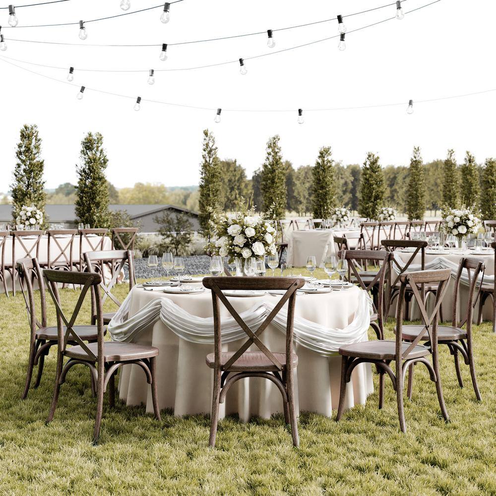 Carnegy Avenue Hercules Commercial Dark Brown Indoor/Outdoor Wood Look ...