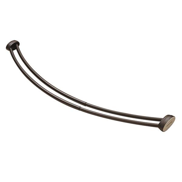 Utopia Alley 72 in. Rustproof Wall Mounted Aluminum Double Curved ...