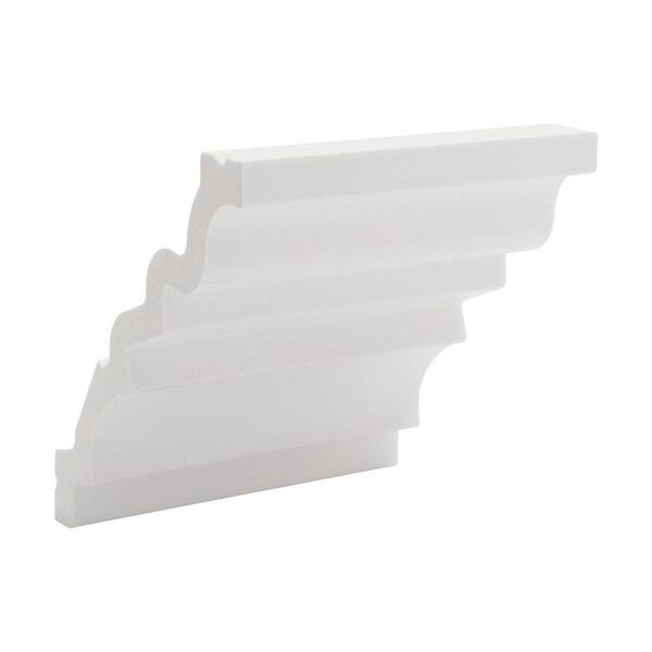 ORAC DECOR 3-1/2 in. D x 4-1/8 in. W x 4 in. L Primed White Plain ...