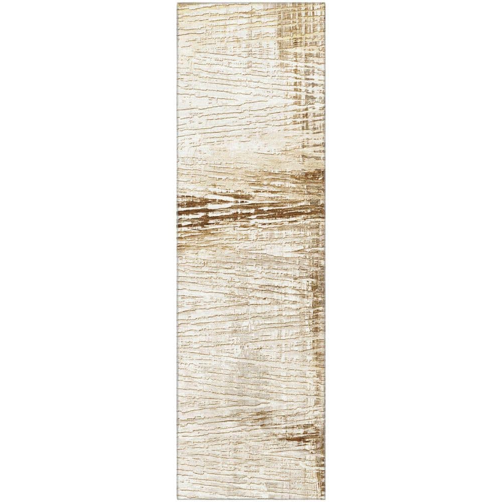 Addison Rugs Mayfield Premium Machine Washable Abstract AMF1981 Ivory 2 ...