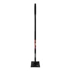 WaLensee 8 in. x 8 in. Steel Tamper with 48 in. Steel Handle Garden ...