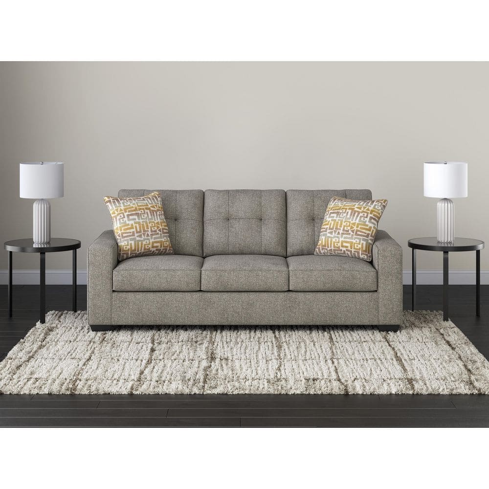 Signature DESIGN BY ASHLEY Fanciful 88 in. Square Arm Polyester ...