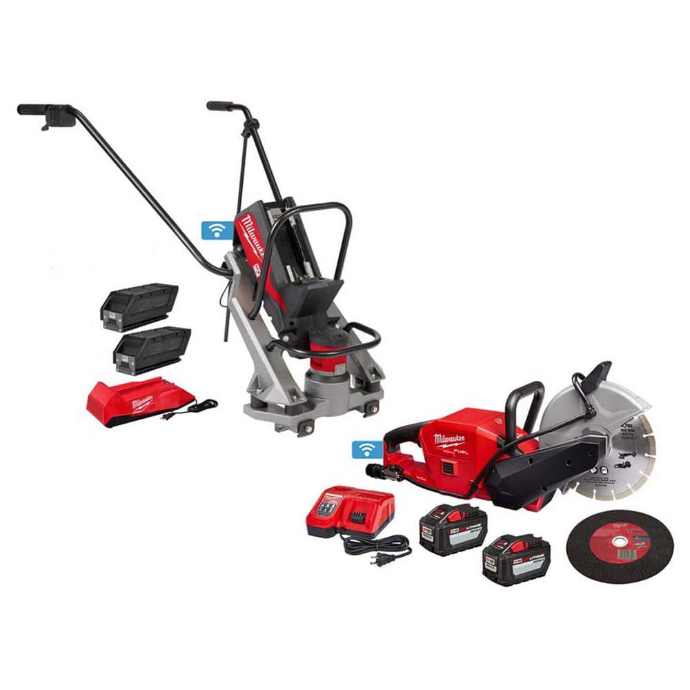 Milwaukee MX FUEL Lithium-Ion Cordless Vibratory Screed with M18 FUEL ...