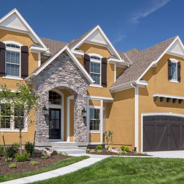 Resort Tan Exterior House Paint