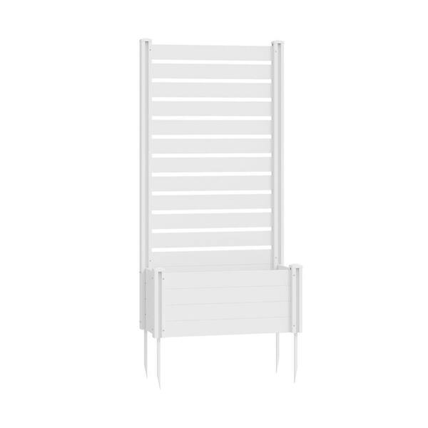 Dovelina Metal 48.6 in. Lx18. 1in. Wx36. 2in. H 293qts. Raised ...