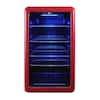 Magic Chef 3.4 cu. ft. Retro Beverage Cooler in Red MCB34CHR - The Home ...