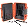 Klein Tools S2 Steel Pro Impact Power Bit Drill Bit Set (26-Piece with ...
