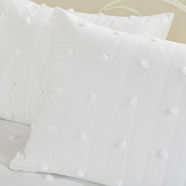 Urban Habitat Brooklyn Cotton Jacquard Daybed Set Ivory
