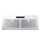 Zephyr Twister 28 in. 400 CFM Convertible Insert Range Hood with LED ...