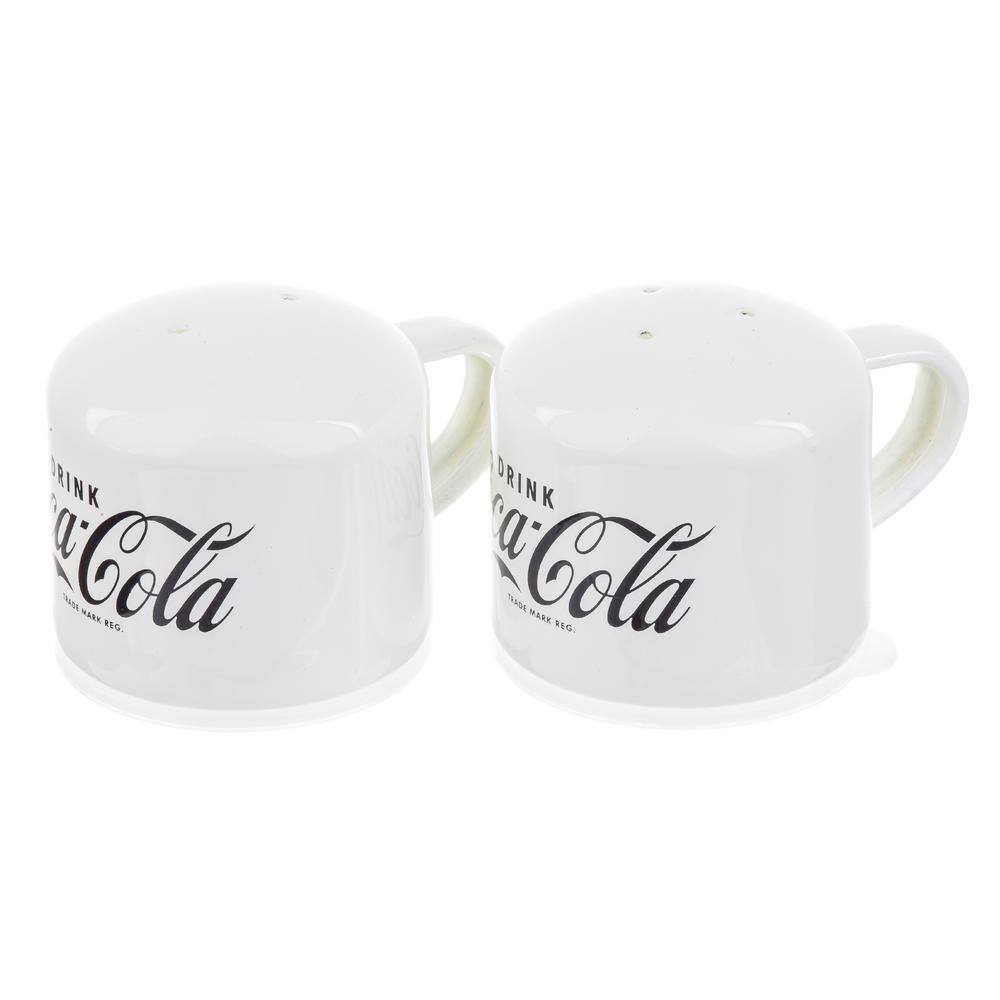 TableCraft Coca-Cola Enamelware Collection Enamel Salt and Pepper ...
