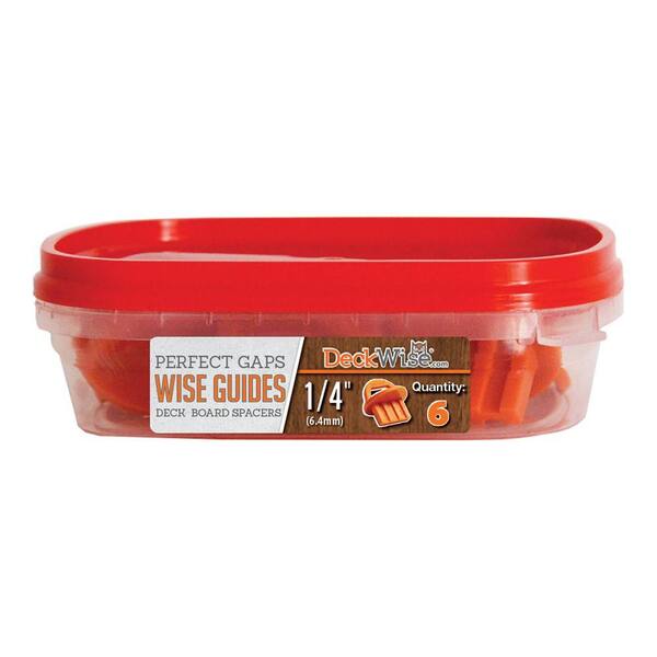 DeckWise WiseGuides 1/4 in. Gap Deck Board Spacer for Hidden Deck ...