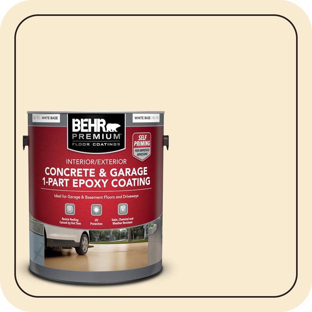 BEHR PREMIUM 1 gal. #PFC-26 Classic Mustang Self-Priming 1-Part Epoxy ...