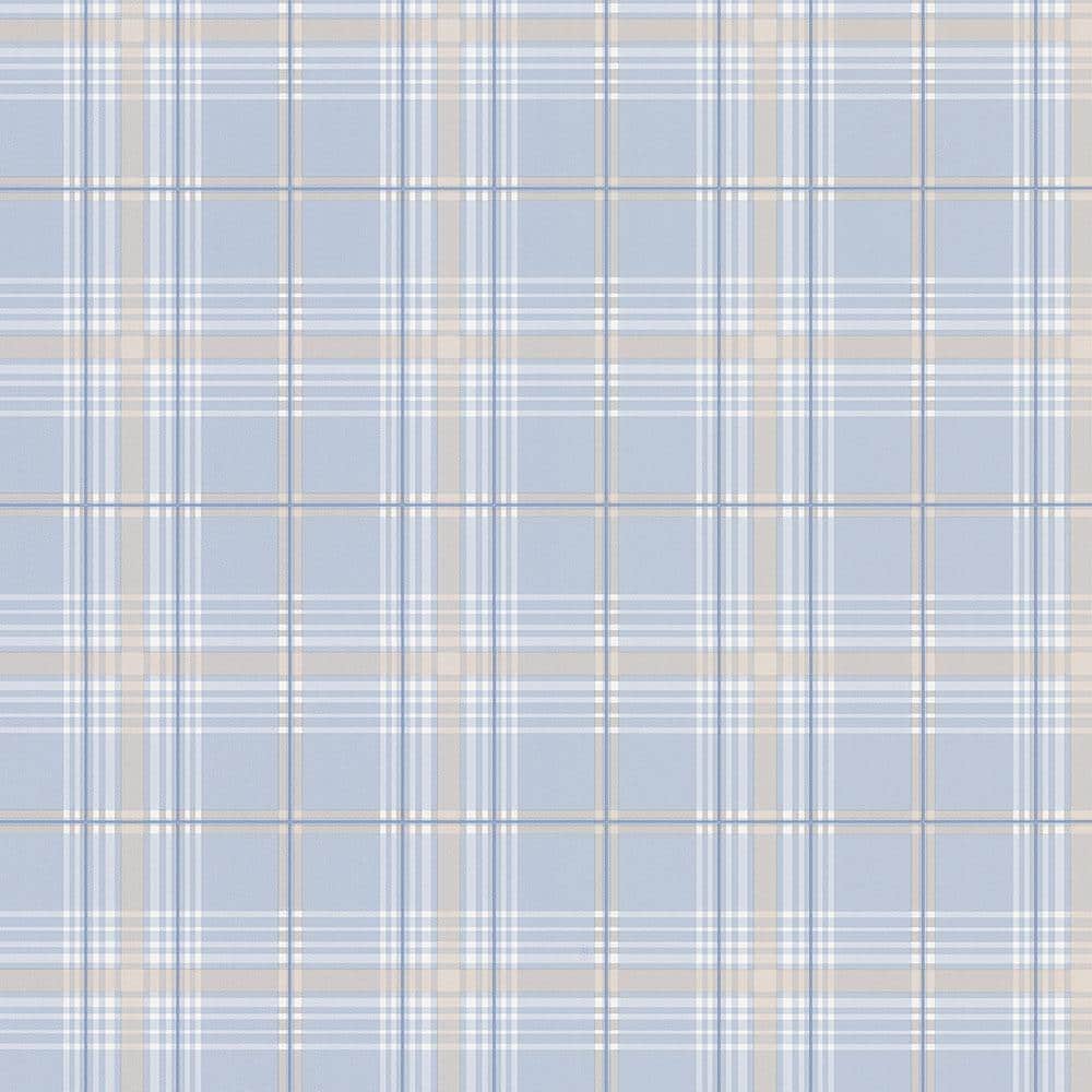 Light Blue Plaid Background