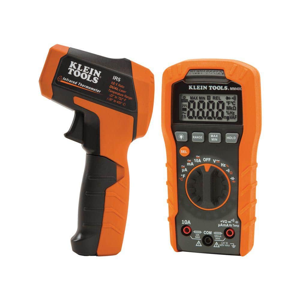 Klein Tools Electrical and Temperature Tester Tool Set, 2-Piece 80063 ...
