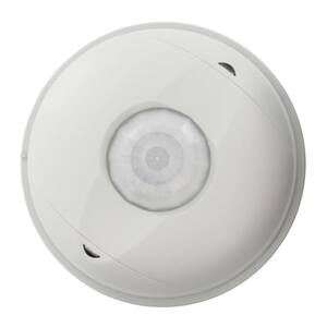 Leviton Provolt Commercial Grade Passive Infrared Ceiling Mount 1500 sq. ft. Occupancy Sensor ...