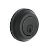 Defiant Low Profile Matte Black Single Cylinder Deadbolt DC1XK1 - The ...