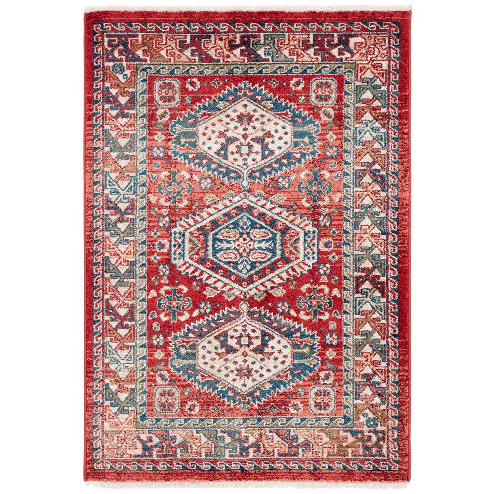 SAFAVIEH Kashan 3 ft. x 5 ft. Rust/Ivory Ornate Border Area Rug KSN353P ...
