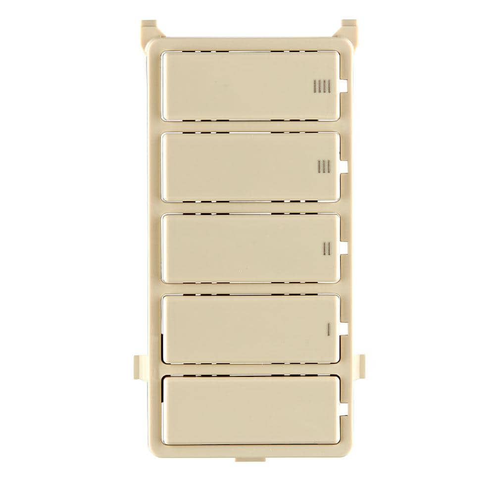 Leviton Decora Countdown Timer Switch Faceplate in Ivory DTKIT-I 001 ...