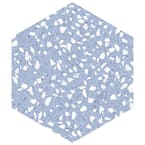 Merola Tile Venice Hex Pink 8-5/8 in. x 9-7/8 in. Porcelain Floor and ...