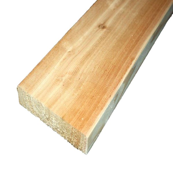 5/4 in. x 6 in. x 8 ft. Premium Kiln-Dried Cedar Lumber 149996 - The ...
