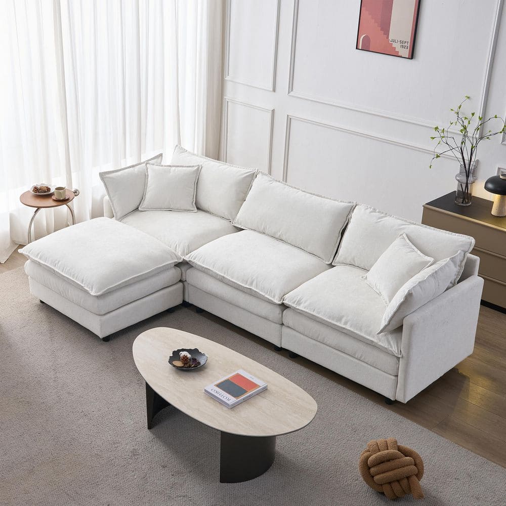 Have a question about Harper & Bright Designs 105 in. 4-piece Chenille ...