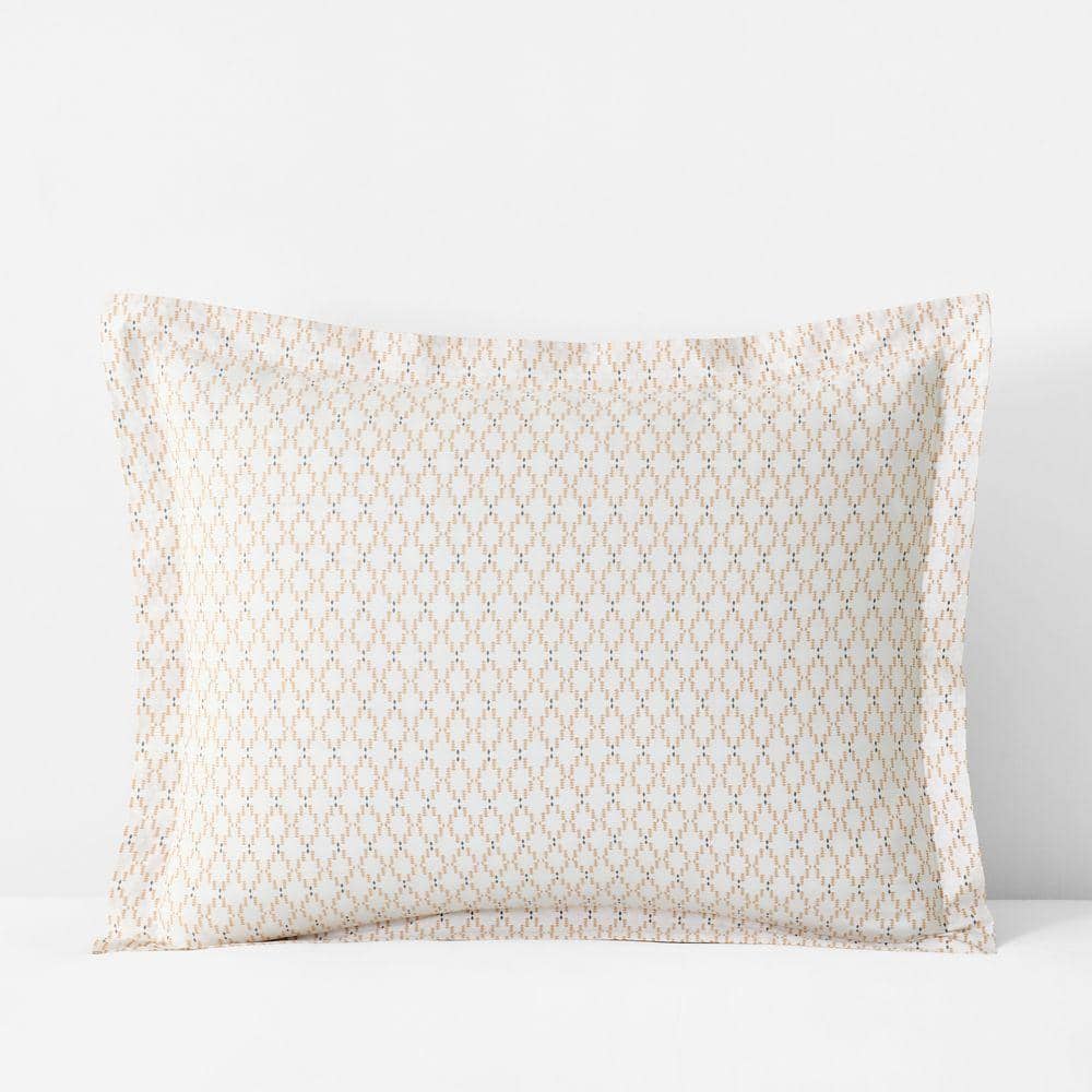 The Company Store Company Cotton Feliciana Geo Garment Wash Clay ...
