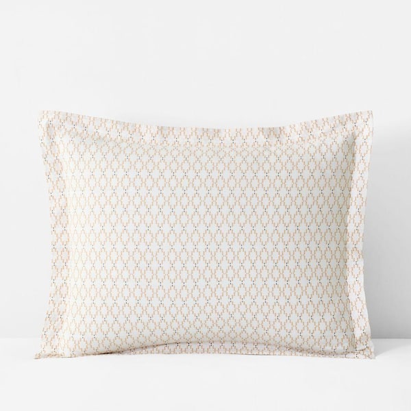 The Company Store Company Cotton Feliciana Geo Garment Wash Clay ...