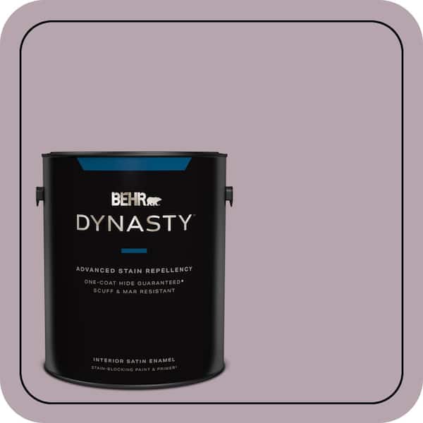 BEHR DYNASTY 1 gal. #690F-4 Midsummer Dream Satin Enamel Interior Stain ...