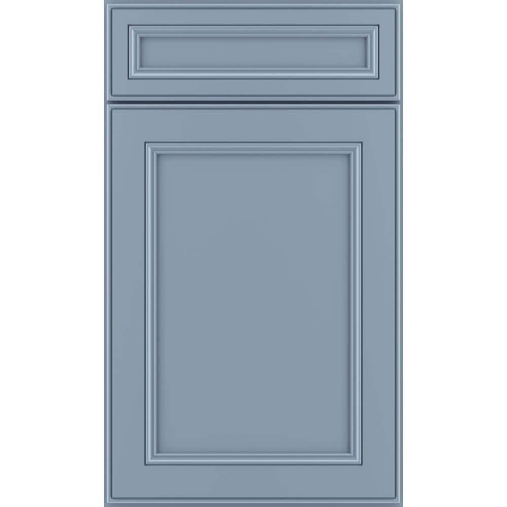 Reviews for American Woodmark MacArthur Cabinets in Painted Mist | Pg 1 ...