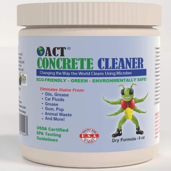 ACT 8 oz. Concrete Cleaner CC-200-5 - The Home Depot