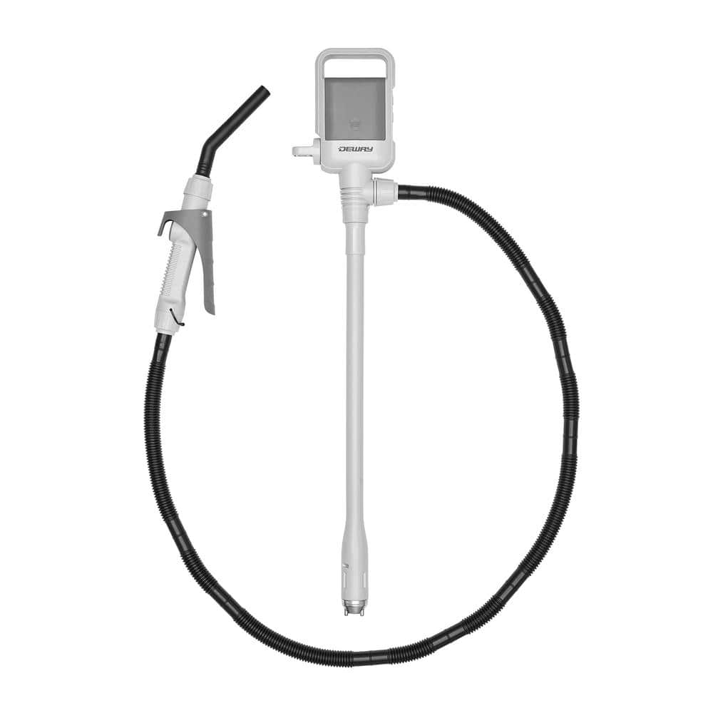 DEWAY Automatic Fuel Transfer Pump W/Plastic Hose and Nozzle for Flow ...