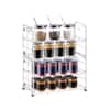 dubbin 2 Tier (2 Pack) Stackable Freestanding Water Bottle Storage Rack ...