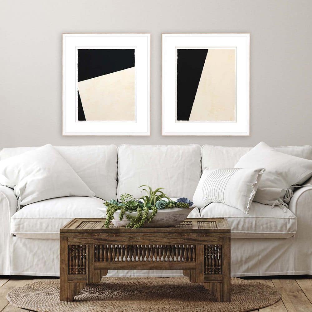 Paragon Optical by Ojeda 2 Piece Framed Giclee Abstract Art Print 28 in ...