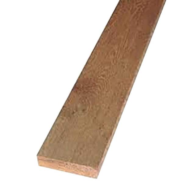 2 in. x 8 in. x 10 ft. Standard/Better Rough Green Western Red Cedar ...