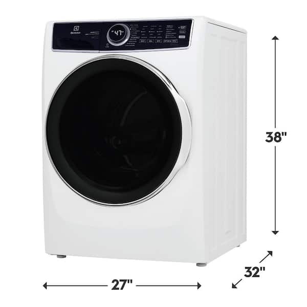 Reviews for Electrolux 4.5 cu. ft. Stackable Front Load Washer in Titanium with SmartBoost Optic Whites and Pure Rinse Pg 1 The Home Depot