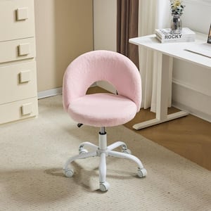 Winado Velvet Fabric Swivel Office Chair Task Chair in Duckling Yellow ...