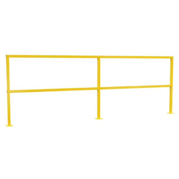 Vestil 10 ft. Square Steel Safety Handrail SQ-120 - The Home Depot