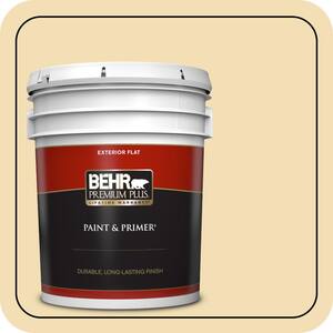 BEHR ULTRA 1 gal. #PPU6-12 Calla Flat Exterior Paint & Primer 485001 ...