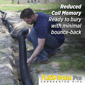 Corrugated Pipes - Drainage - The Home Depot